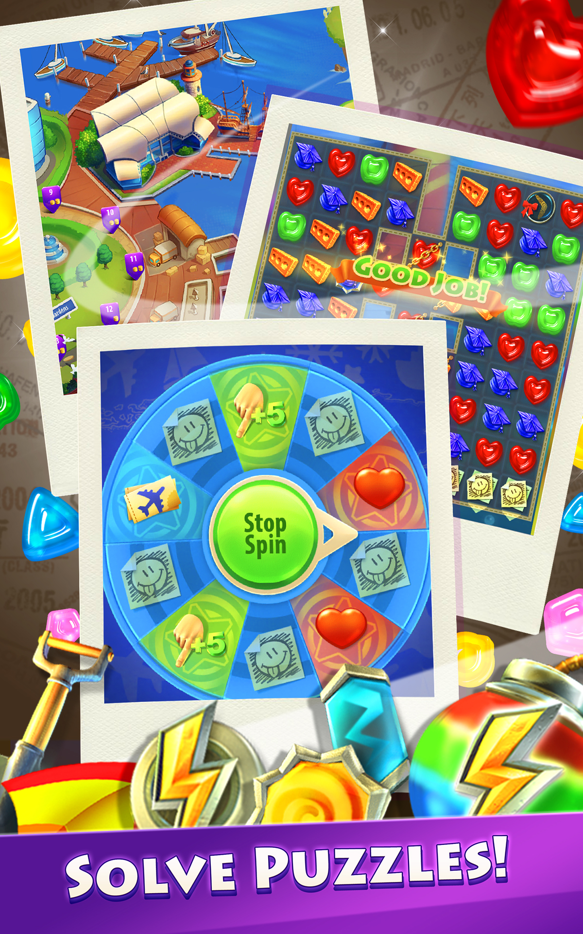 Gummy Drop! Match 3 Puzzles:Amazon.ca:Appstore for Android