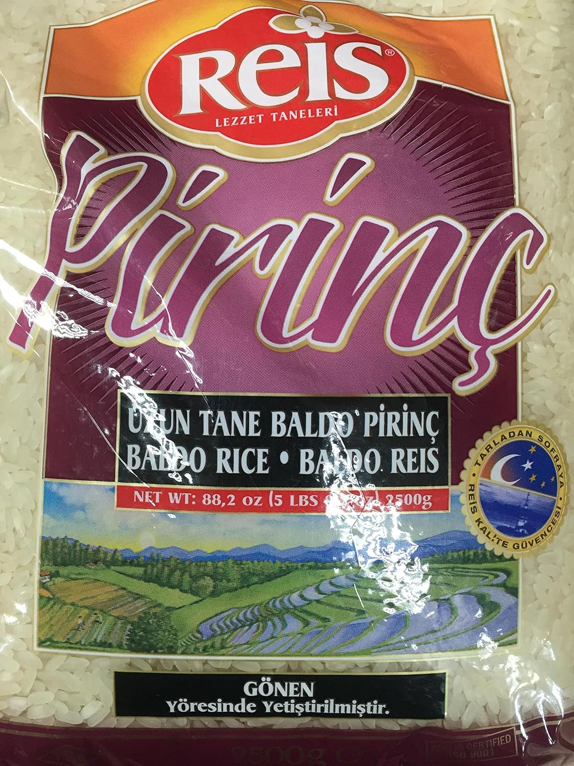 Amazon.com : Reis Pirinc (Baldo Rice) 5 lb : Grocery & Gourmet Food