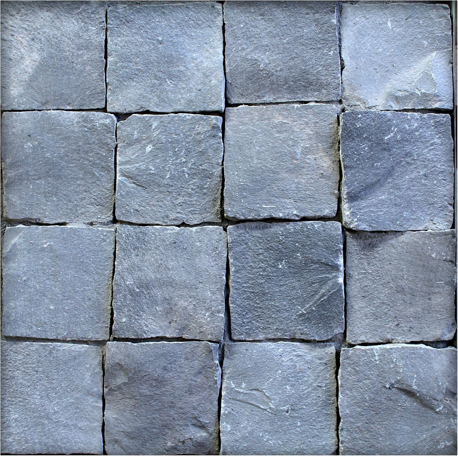 Basalt Pflaster 14 x14 x5-6 cm Basaltpflaster Pflasterstein Naturstein ...