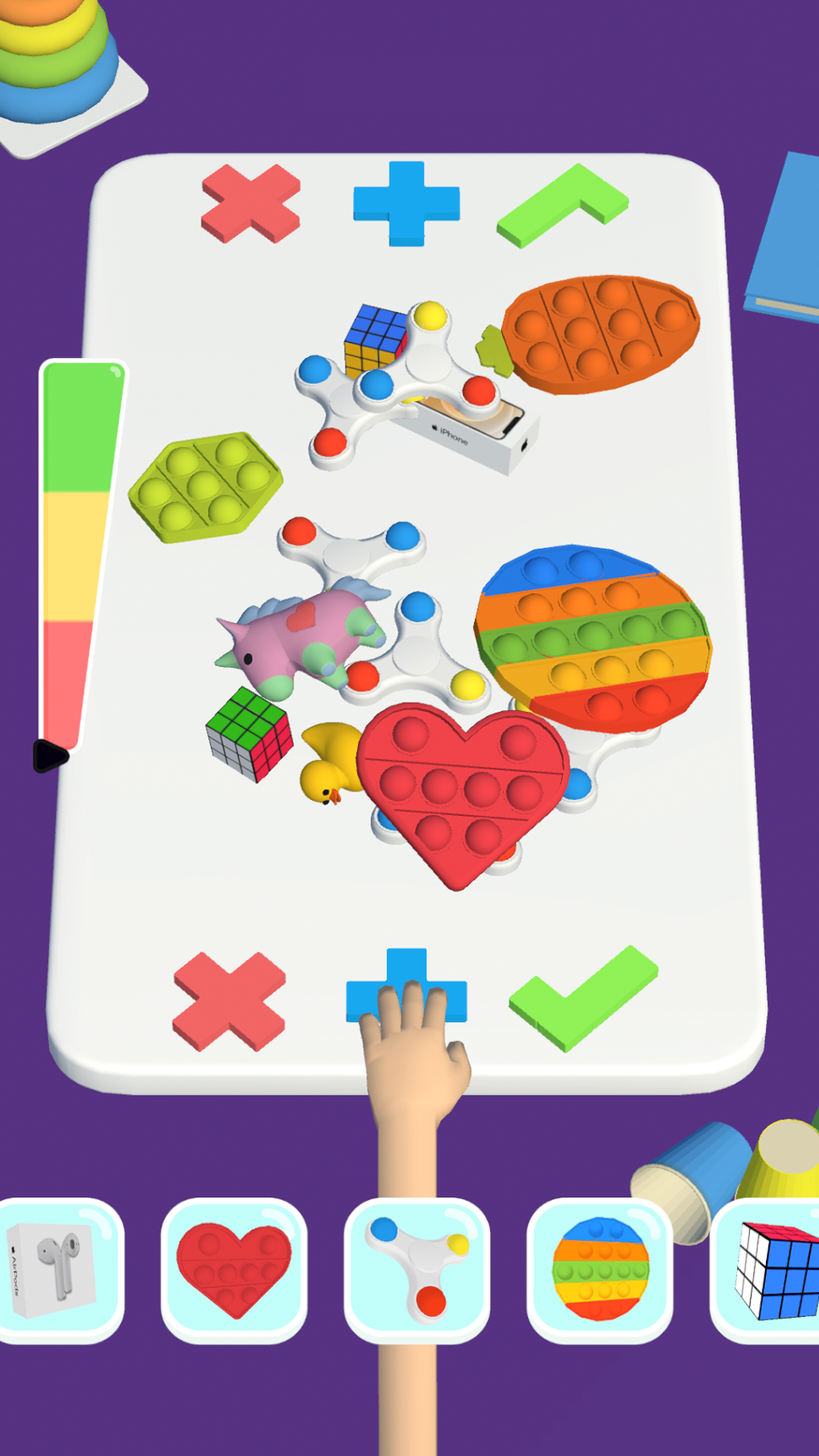 Fidget Toys Trading Bubble Push - Pop It Trade Master DIY Ouch 3D