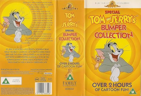 Tom & Jerry's Bumper Collection 6 [VHS]: Tom & Jerry: Amazon.co.uk: Video