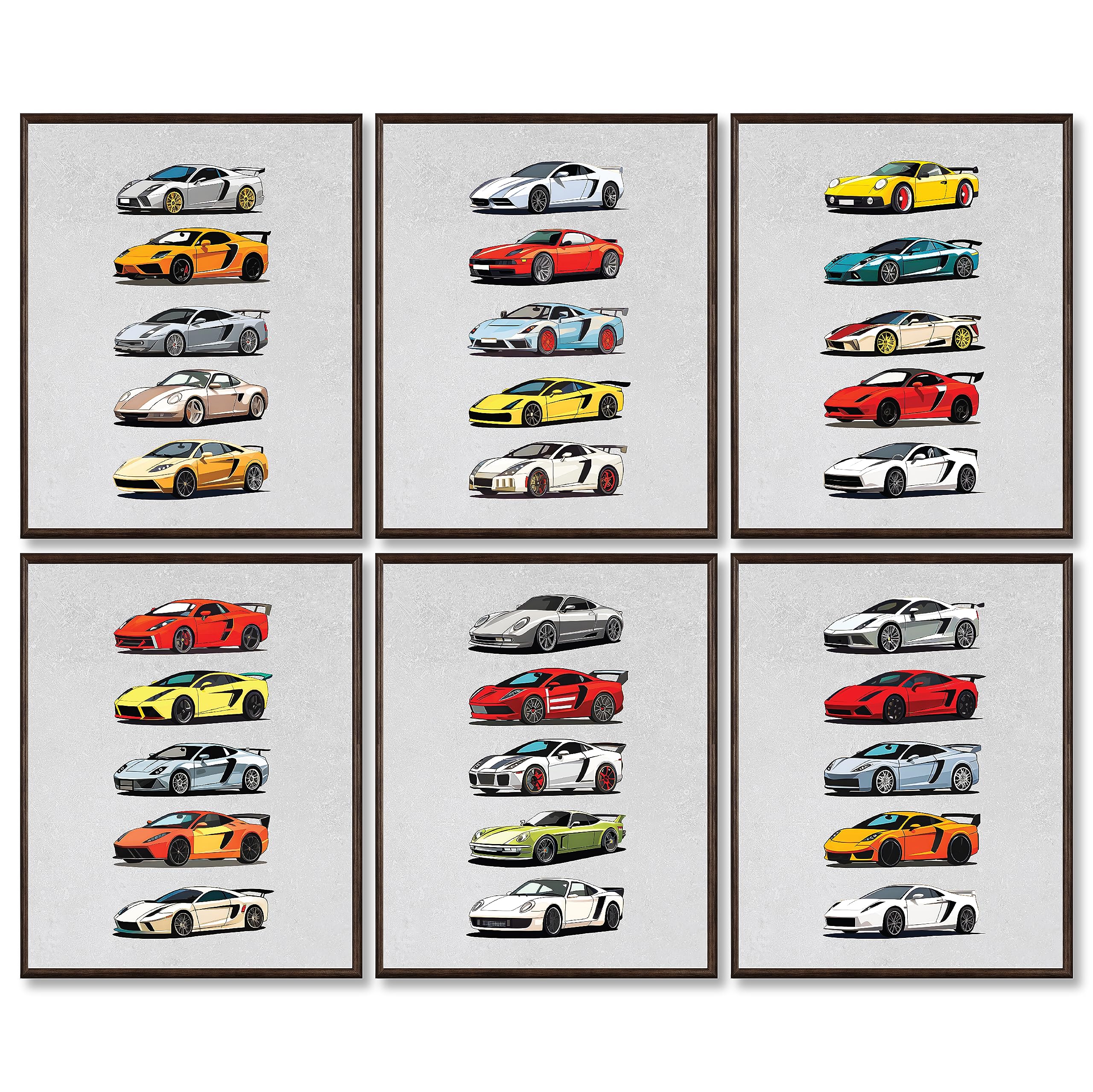 97 Decor Car Posters for Men - Super Car Wall Art, Cars Pictures Wall ...