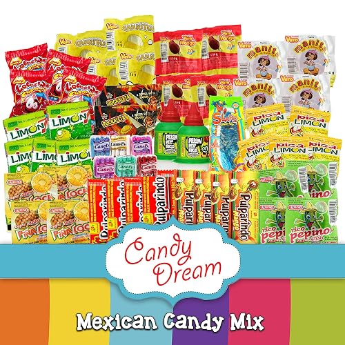 Candy Dream Mexican Candy Assortment Box Wide Variety of Dulces ...