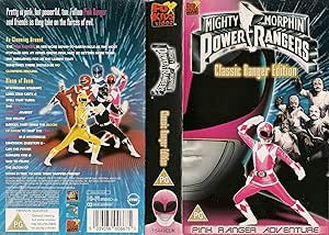 Amazon.com: Mighty Morph'n Power Rangers [VHS] : Richard Steven Horvitz ...
