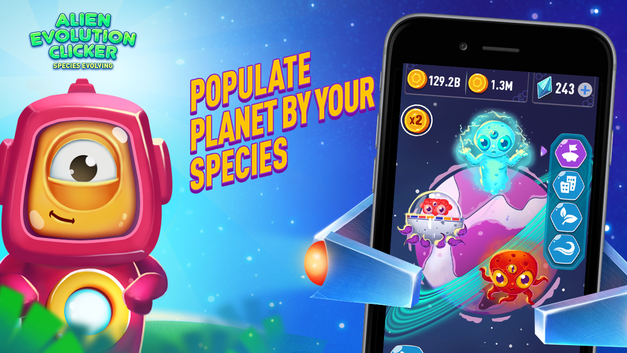 Alien Evolution Clicker: Species Evolving:Amazon.com:Appstore for Android
