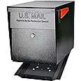 Amazon.com: Mail Boss 7106 Curbside Steel Post Mount Security Locking ...