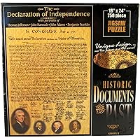 Amazon.com: American Documents The Declaration of Independence Jigsaw ...