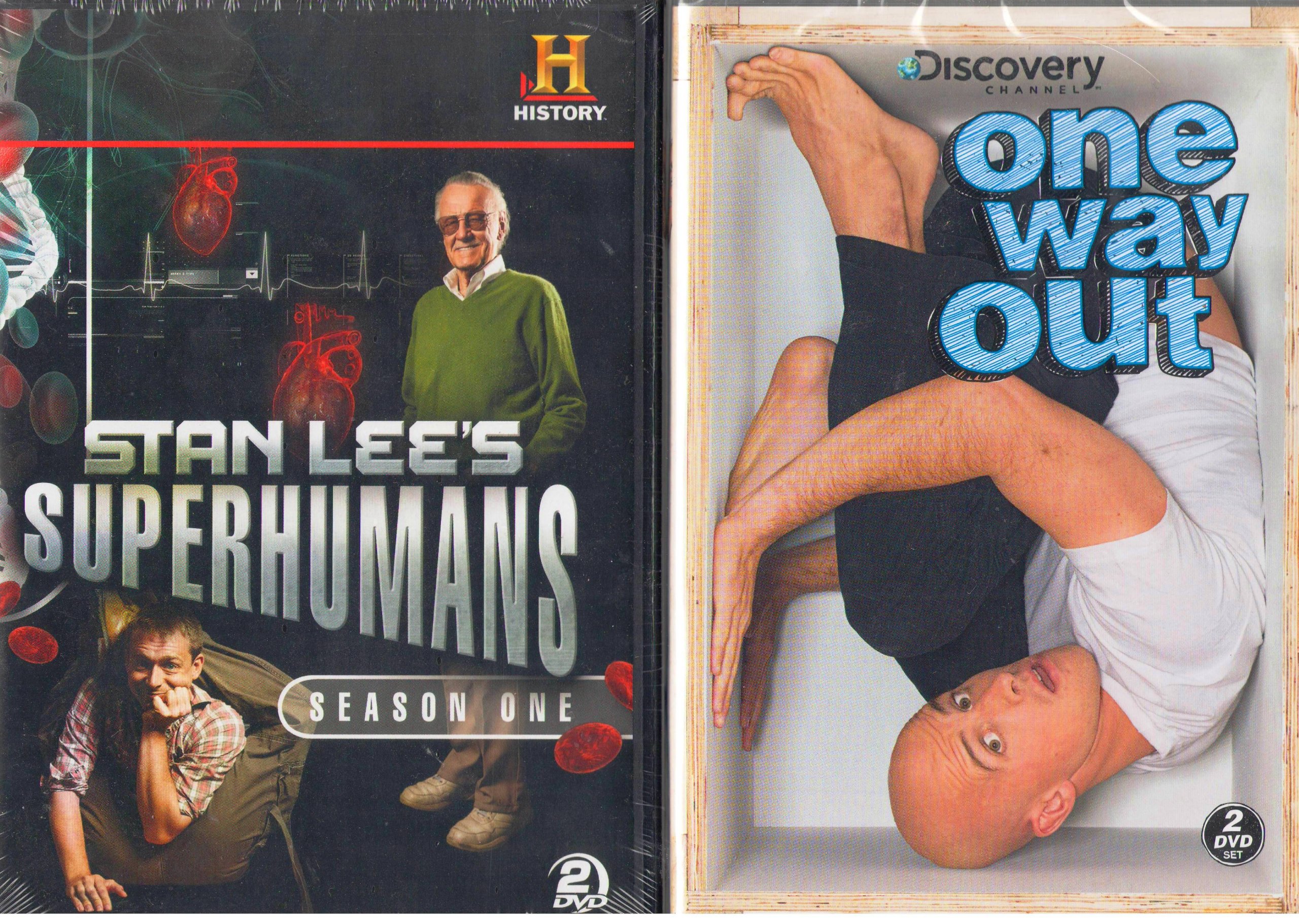 The History Channel : Stan Lee's Superhumans Season One 8 Episodes with ...