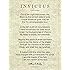 Amazon.com: Desiderata Gallery Brand - Invictus Poster Quote Written by ...