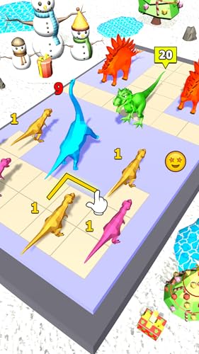Merge Dinosaur Master Fusion for dino merge master fight in monster insect battle Dinosaurs game ...