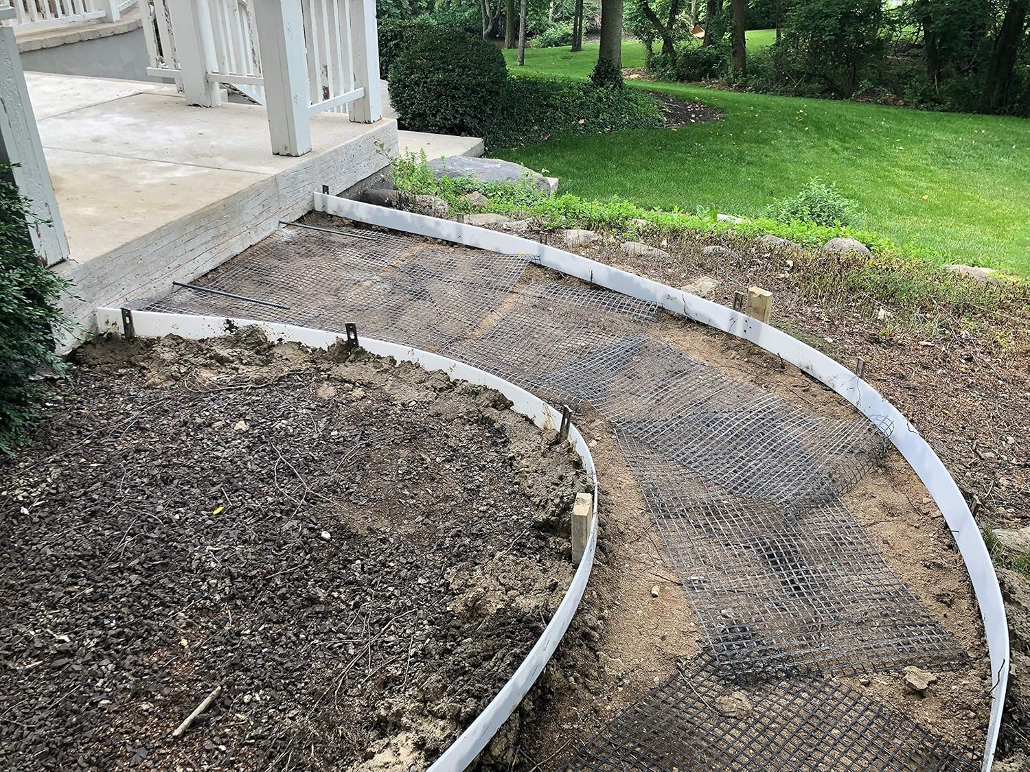 Paver Molds 2 Siding forms Concrete Forms Sidewalk Plate Plates Wooden ...