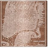 Amazon.com: Glife Decor Red Umbrella Art, New York City Couple with Red ...