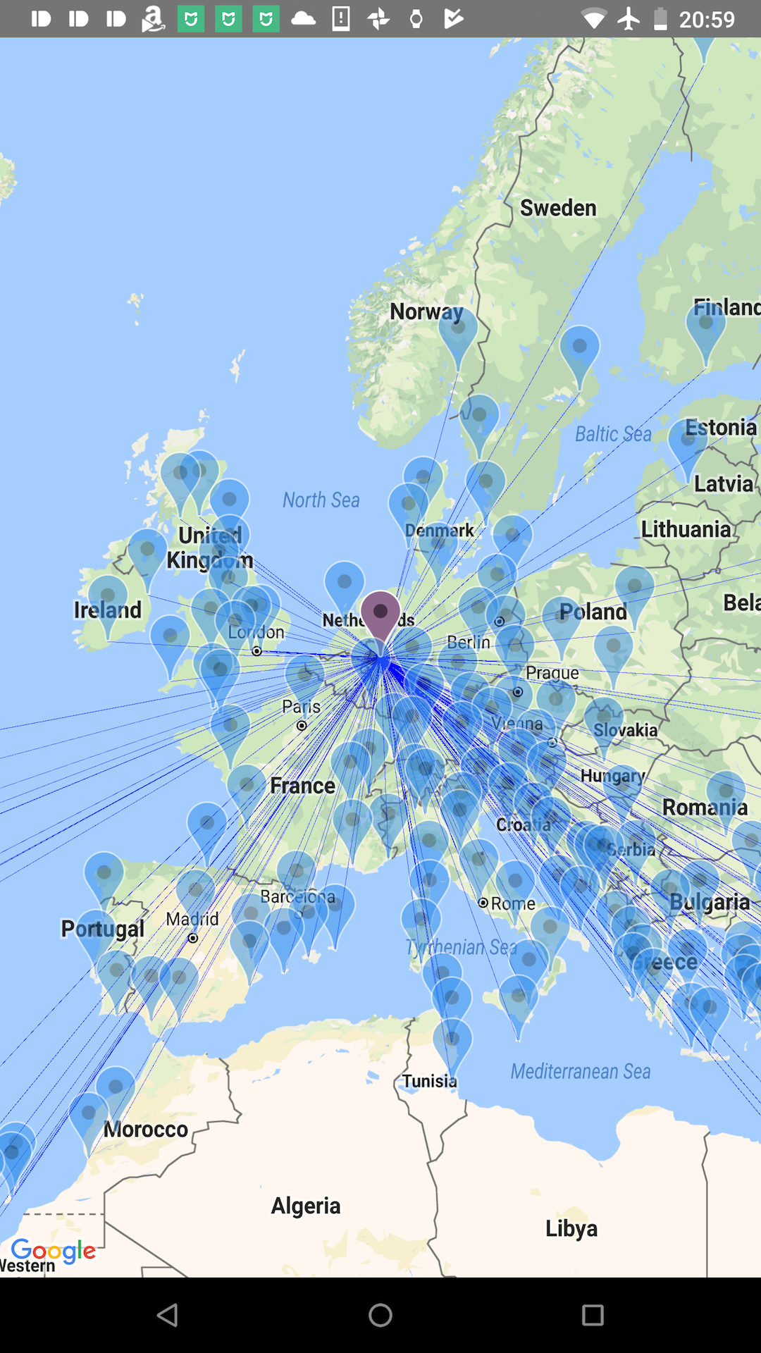 Flight Routes/Flight Plan:Amazon.com:Appstore for Android
