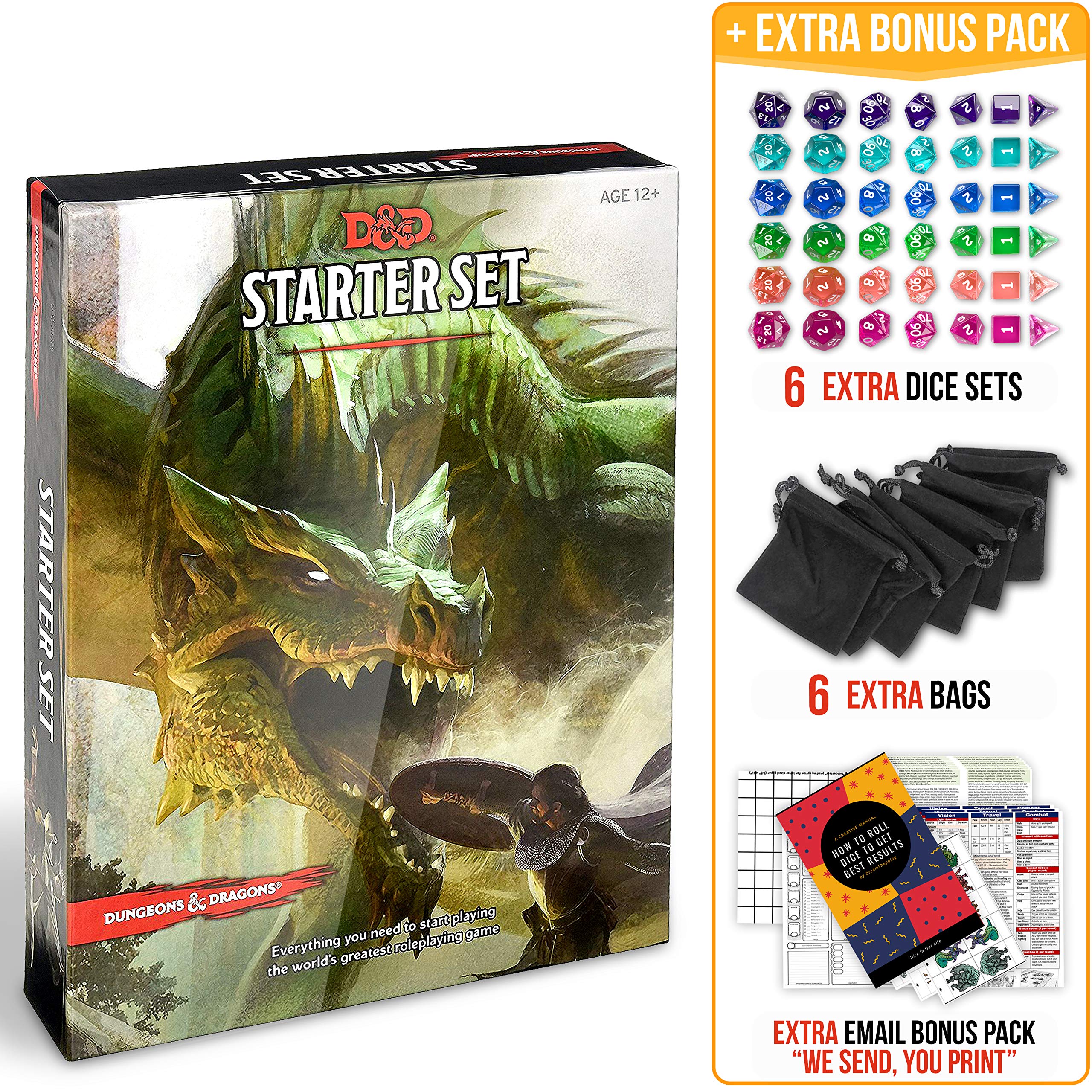 Mua Dungeons and Dragons 5th Edition Starter Set with DND Dice and ...