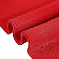 Amazon.com: Acrylic Red Felt Fabric 72" X 36" Felt by The Yard，Wide 1 ...
