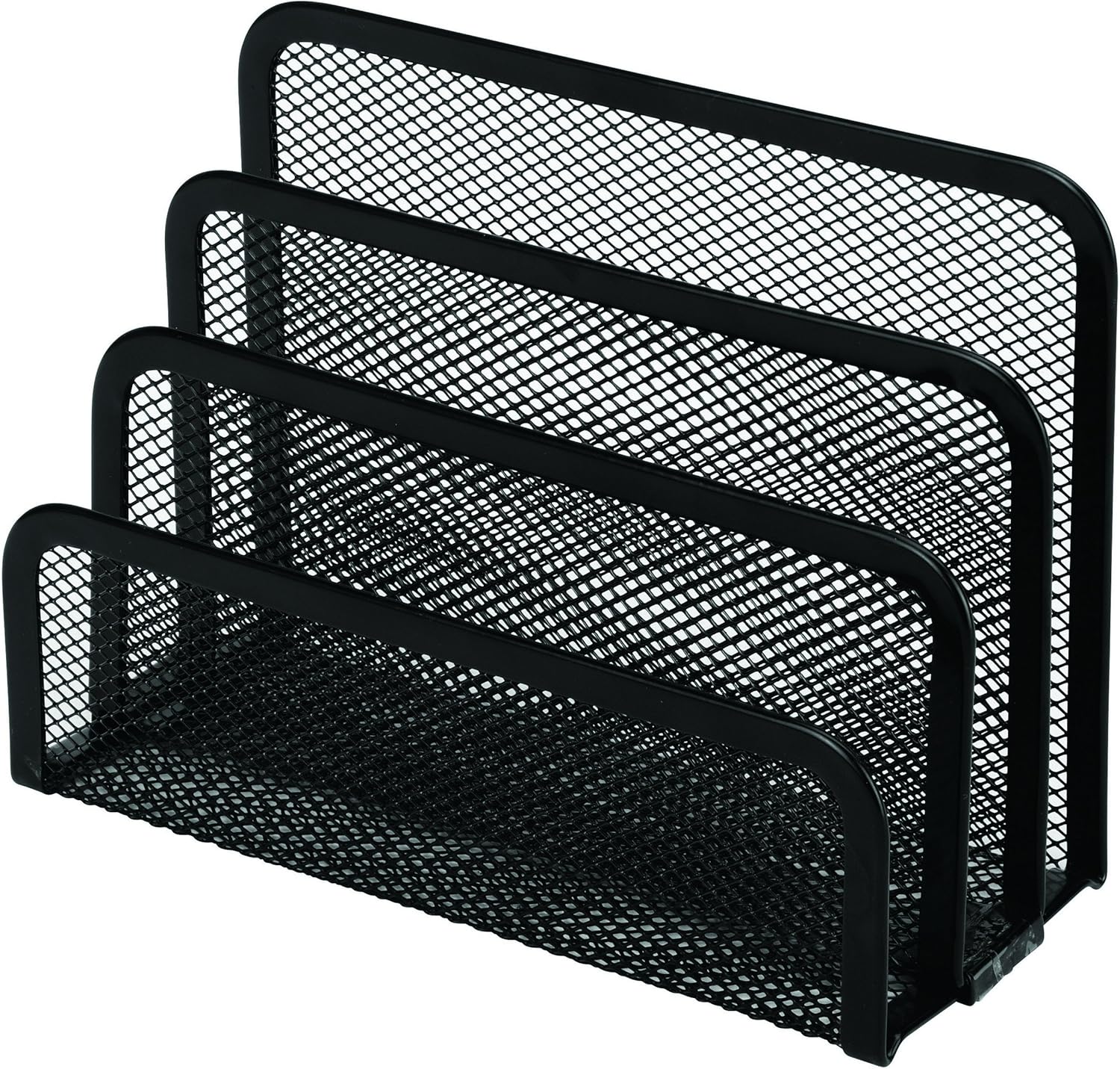ESSELTE 47549 Mesh Vertical Organiser File Sorter Black: Desk Supplies ...