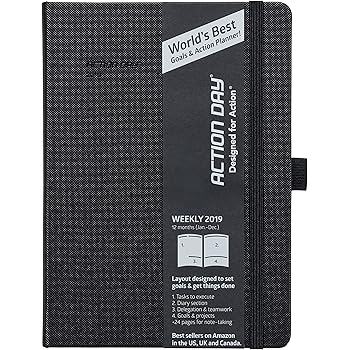 Amazon.com : Action Day 2017 - World´s Best Action Planner - Layout ...