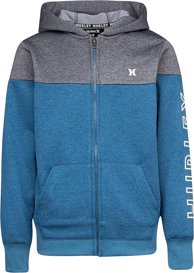 Hurley Men's Solar Zip Up Hoodie Hooded Sweatshirt: Buy Online at Best ...
