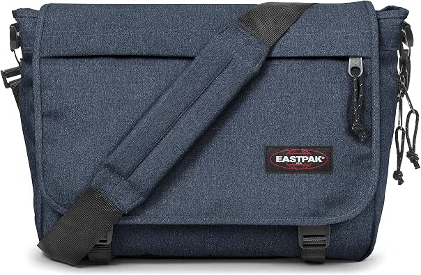 Amazon.com | Eastpak Delegate Messenger Bag, 39 cm, 20 L, Blue (Double ...