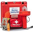 Amazon.com : USCG Boating Safety Kit - Electronic Flare - First Aid Kit ...