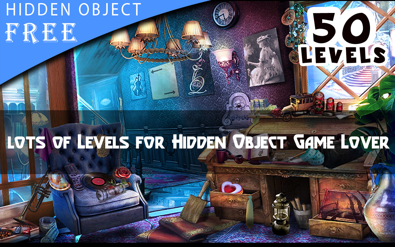 Hidden Object Game : 50 Level Deep Search Free:Amazon.com:Appstore for ...