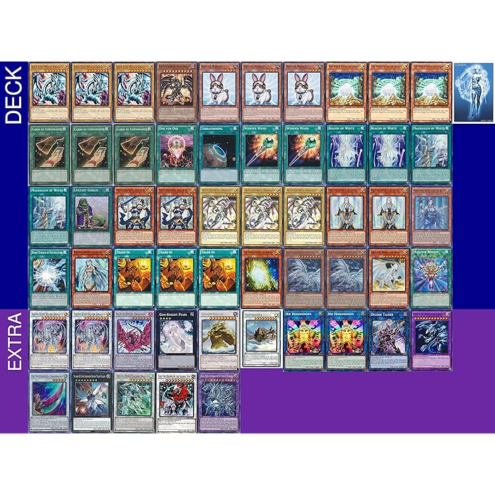 Buy YUGIOH Tournament Ready Blue-Eyes Deck with Complete Extra Deck and Exclusive Phantasm ...