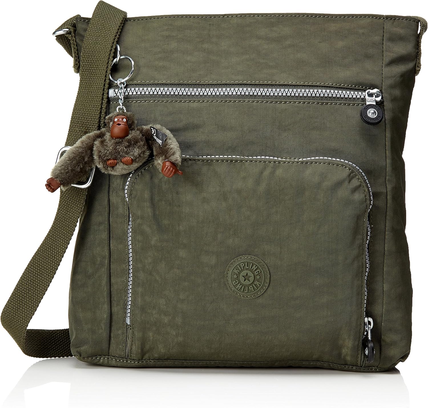 Kipling Womens Elizea Shoulder Bag Green (Cactus Khaki): Amazon.co.uk ...