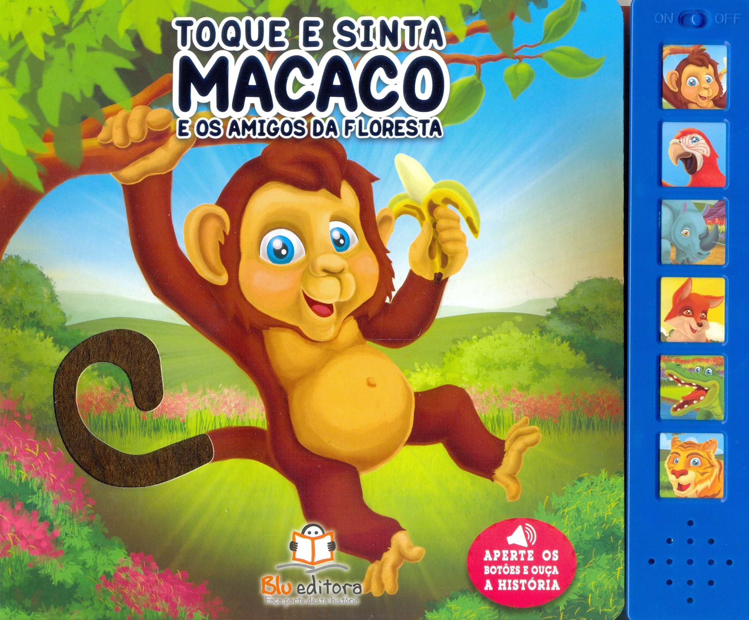 Toque e Sinta. Macaco e os Amigos da Fazenda PDF Vários Autores