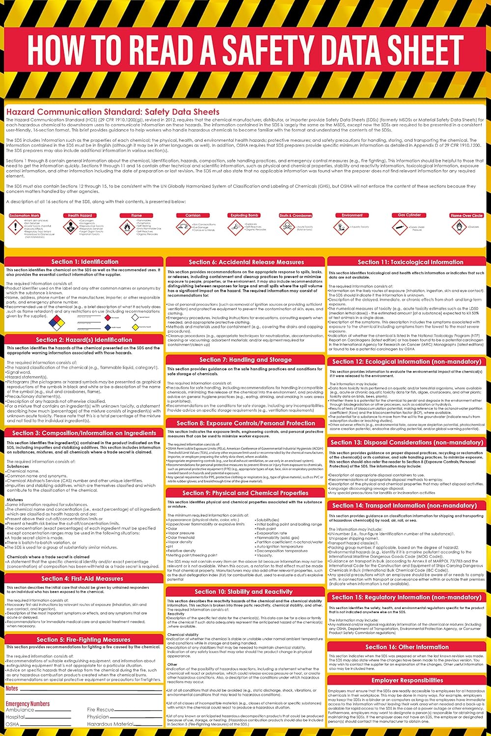 Safety Data Sheet 16 Sections Hse Images And Videos Gallery Free Nude 