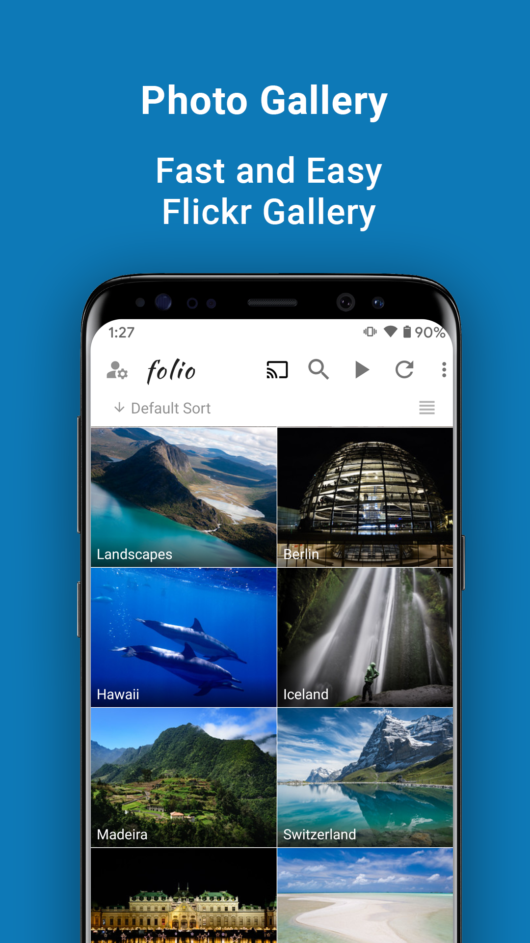 FlickFolio - Flickr Photos, Upload and Slideshow App:Amazon.com ...