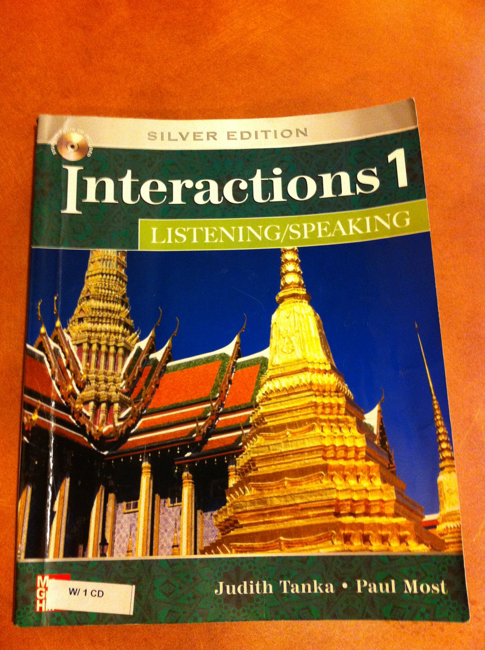 Mua Interactions 1 Listening/Speaking, Silver Edition (Student Book with Audio CD) trên Amazon ...