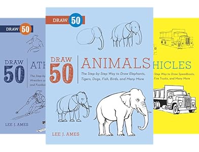 Draw 50 Famous Cartoons: The Step-by-Step Way to Draw Your Favorite ...