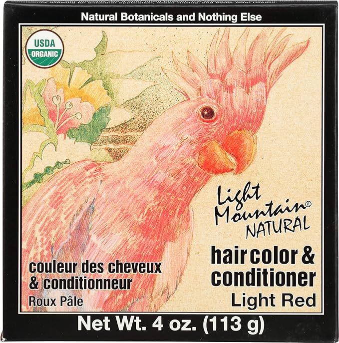 Light Mountain Henna Light Red (1x4oz ): Amazon.ca: Beauty