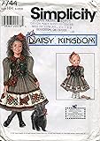 Amazon.com: Simplicity 8082 Sewing Pattern Girls Daisy Kingdom Dress ...