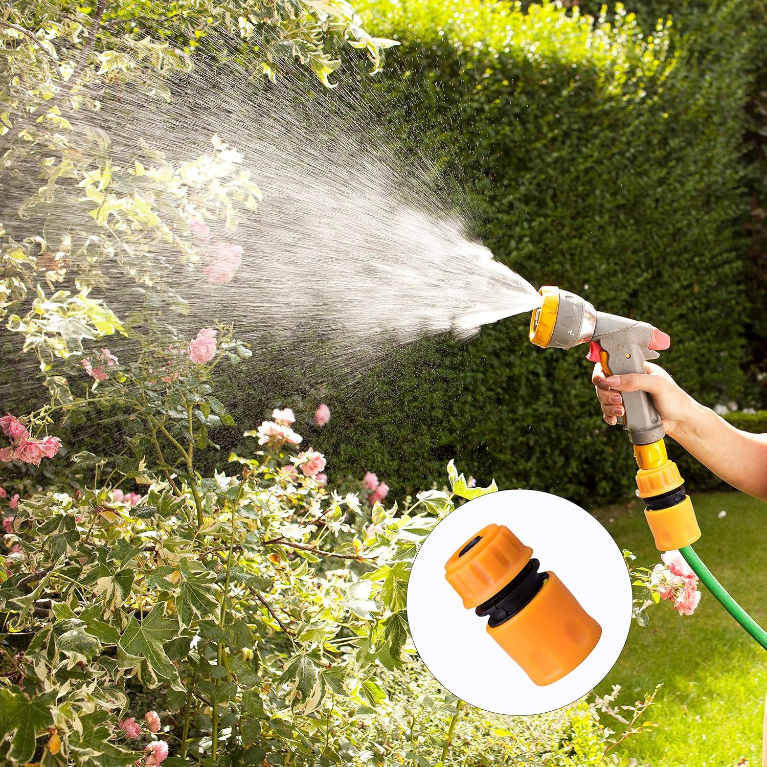 SUPRBIRD 14 Pack Garden Hose Tap Connector Kit, 1/2″ Hose Connector ...