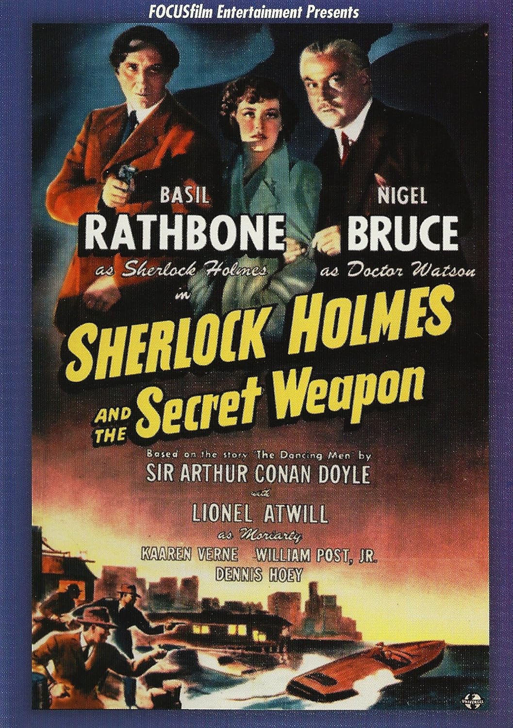 Amazon.com: Sherlock Holmes and The Secret Weapon: Basil Rathbone ...