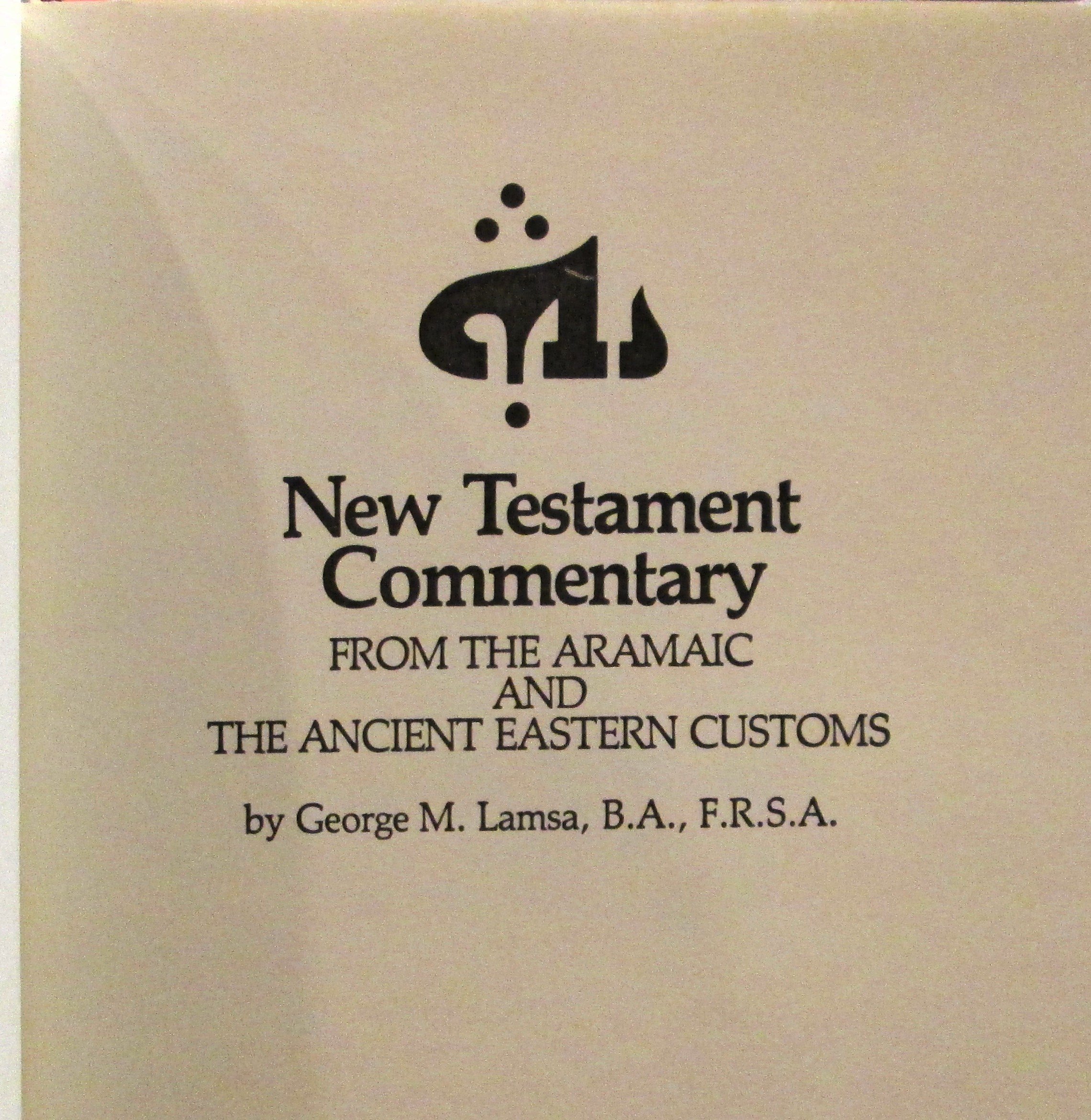 LAMSA NEW TESTAMENT PDF
