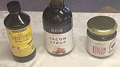 Amazon.com : Pure Yacon Syrup Gold - All Natural Sweetener and Sugar ...