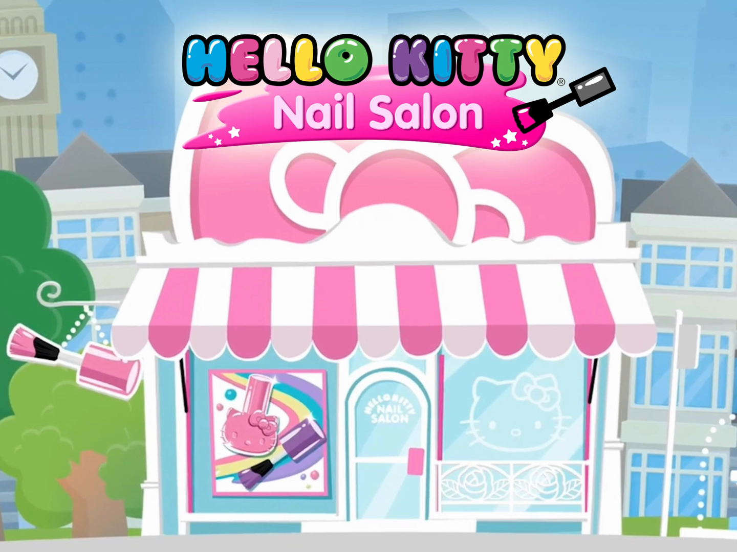 Hello Kitty Nails Art at Caitlin Gilles blog