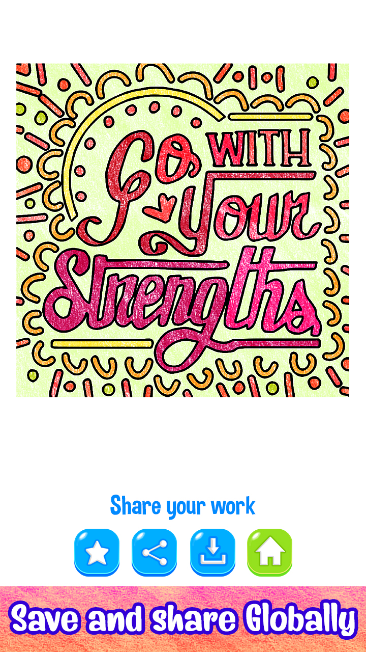 Motivational Quotes Color by Number - Grownups Paint + Glitter + Crayon ...