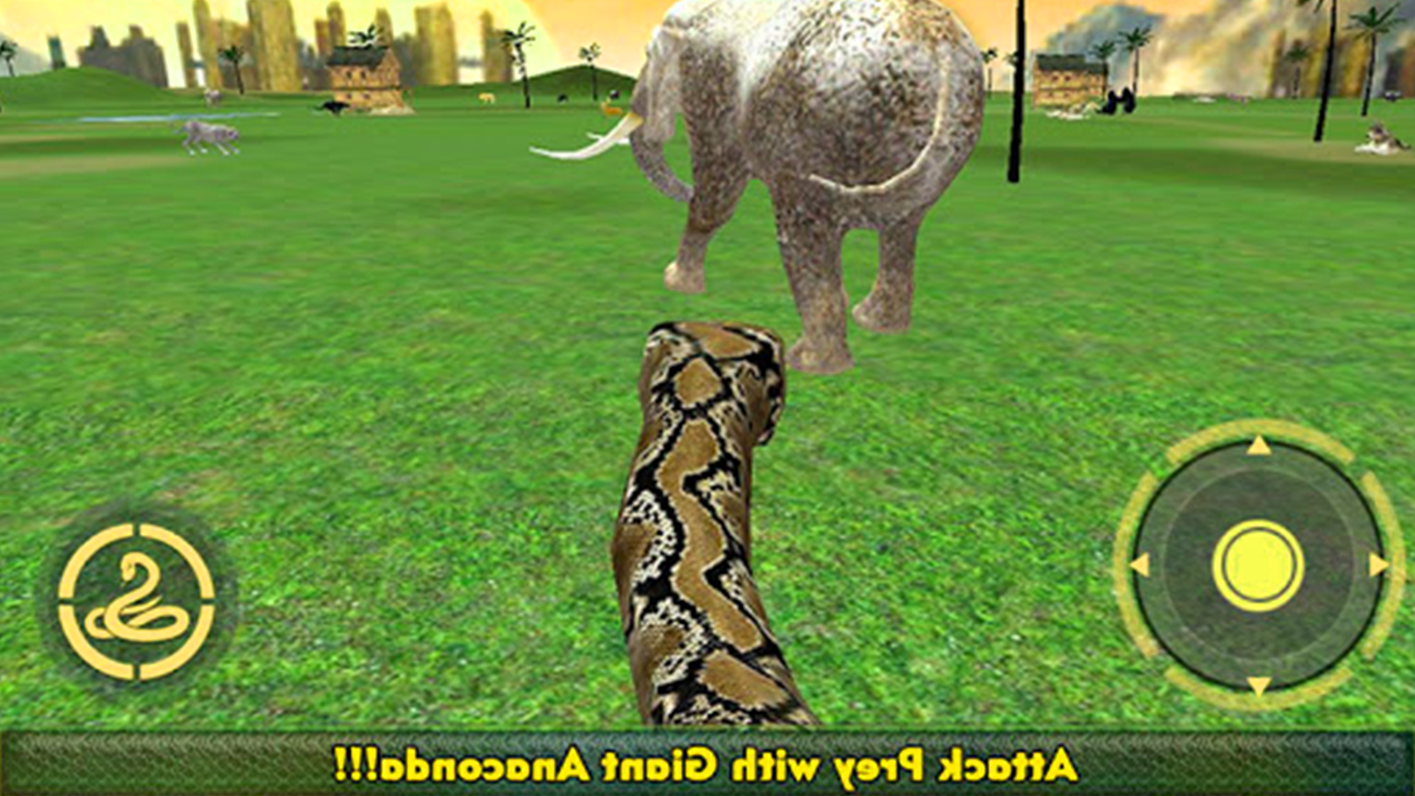 Real Anaconda Wild Jungle Hunting Attack; Offline Snake Games for Free ...