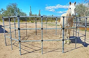 Amazon.com: Portable Corral DIY Box Set: Econoline- 14 Panels; 3 Rails ...