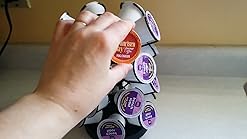 Amazon.com: Java Concepts. Steel Carousel Holder Organizer for 24 ...