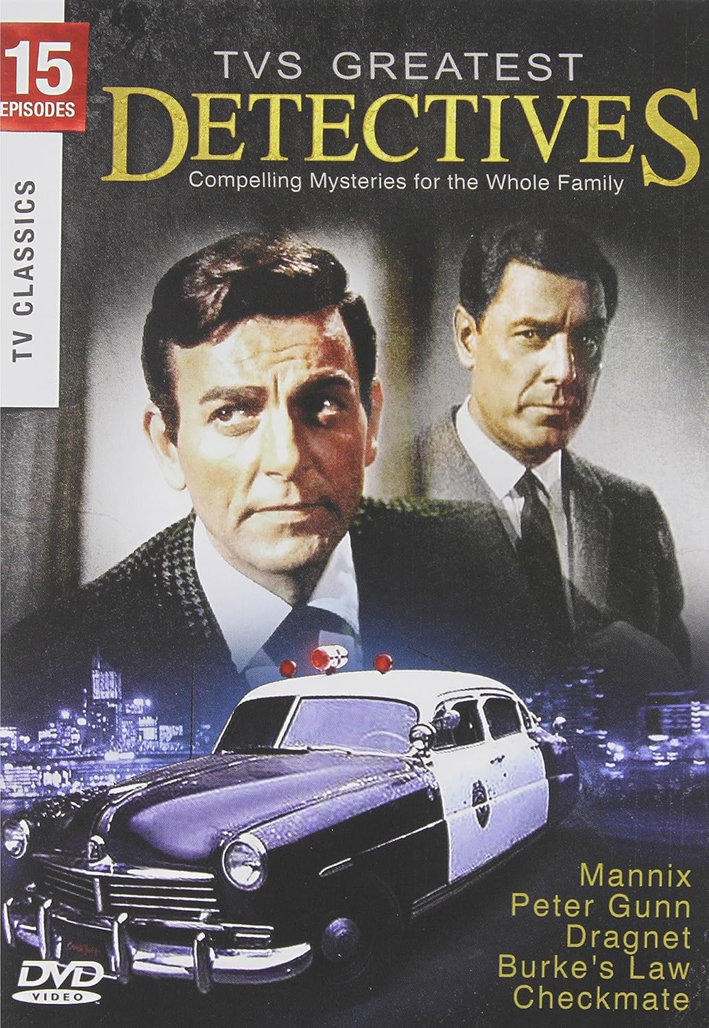 Amazon.com: TV's Greatest Detectives: Anthony George, Craig Stevens ...