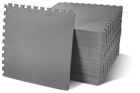 BalanceFrom Puzzle Exercise Mat with High Quality EVA Foam Interlocking ...