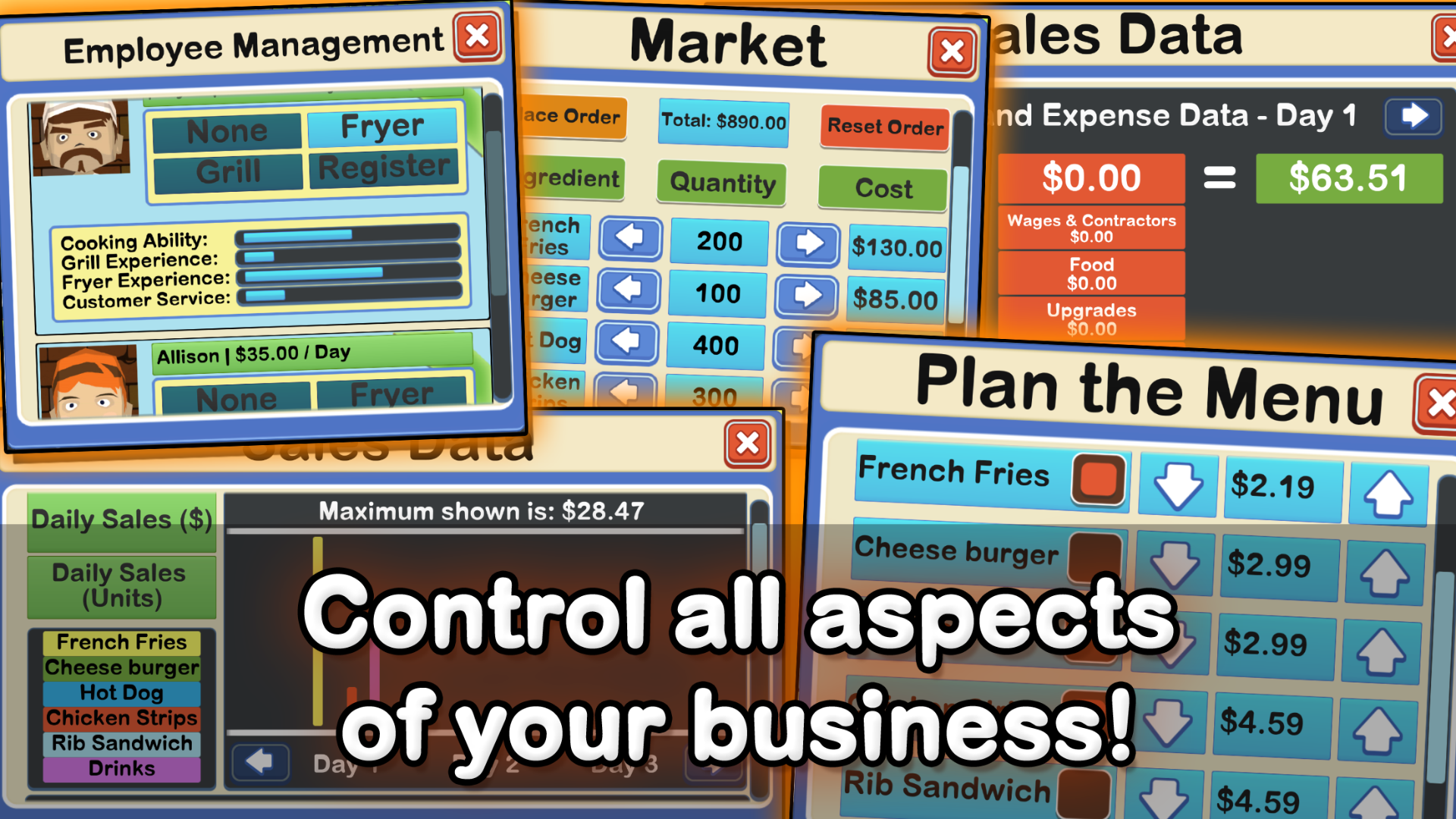 Food Tycoon:Amazon.com:Appstore for Android