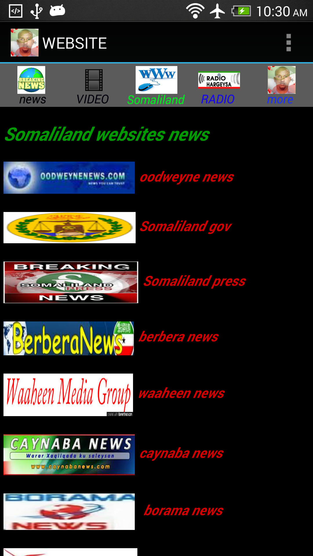 somaliland news network:Amazon.de:Appstore for Android