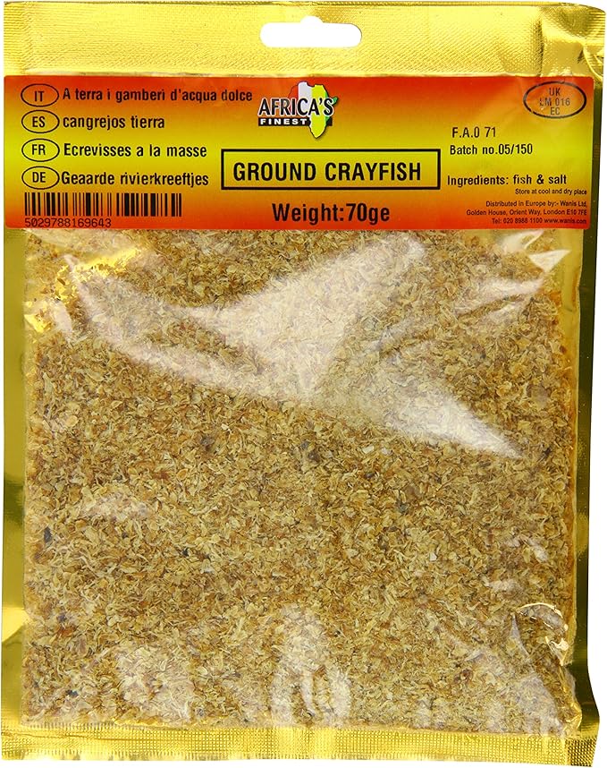 Africa's Finest Ground Crayfish 70 g (Pack of 10): Amazon.co.uk: Grocery