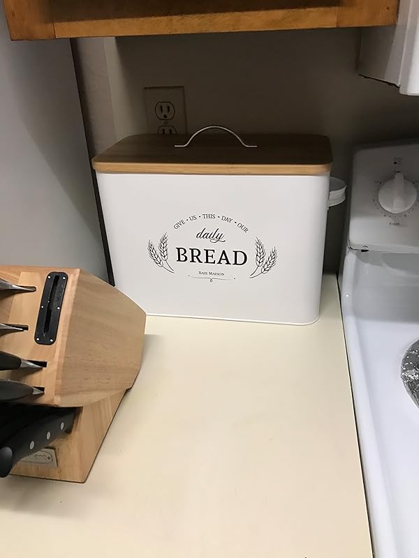 Kansas Large Farmhouse Bread Box - Baie Maison