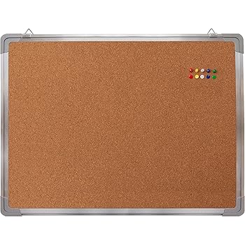Amazon.com : Dooley Boards Aluminum Framed Cork Board, 18 x 24 Inch ...